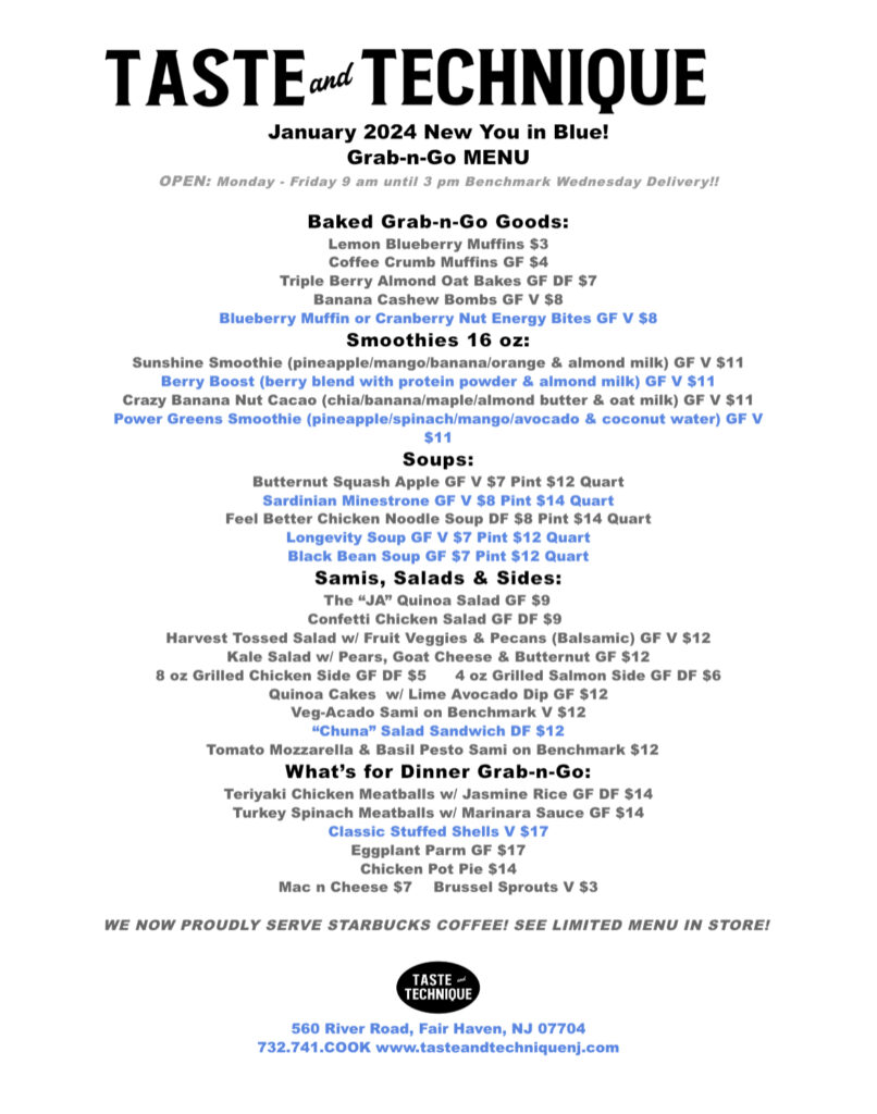 Grab-n-Go – Taste & Technique