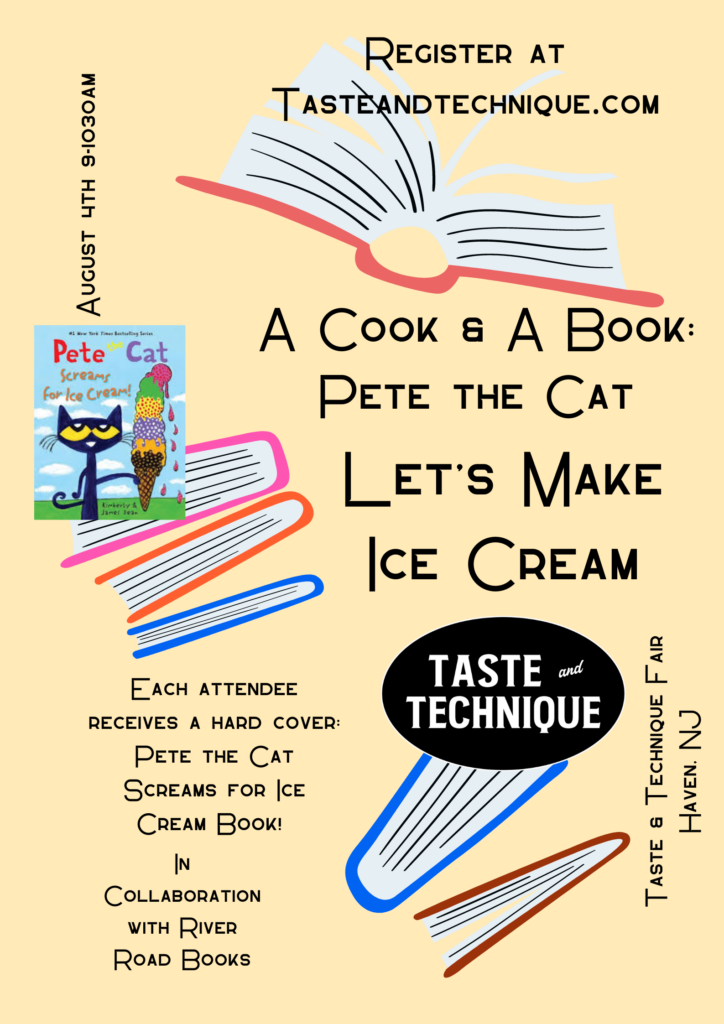 A Cook & A Book: Pete the Cat Screams for Ice Cream – Taste & Technique